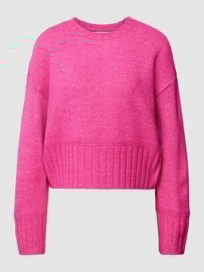 Only Strickpullover mit überschnittenen Schultern Modell 'ALLIE' (pink ...
