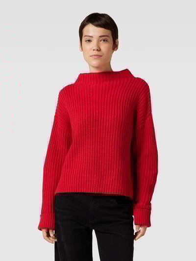 Selected Femme Strickpullover mit Stehkragen Modell 'SELMA' (rot ...