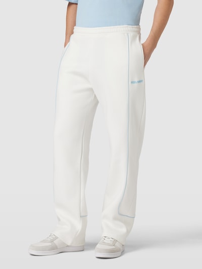 REVIEW Sweatpants mit Kontraststreifen (offwhite) online kaufen