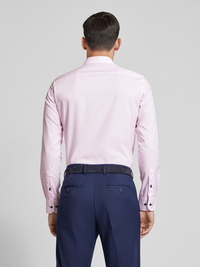 ETERNA Slim Fit Business-Hemd mit Streifenmuster (rose) online kaufen