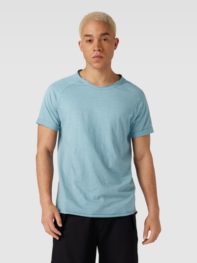 Redefined Rebel T-Shirt mit geripptem Rundhalsausschnitt Modell 'KAS ...