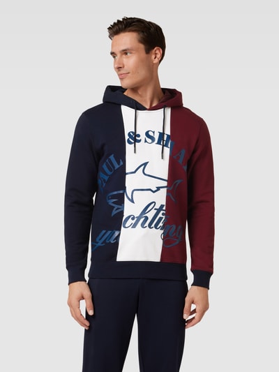 Paul & Shark Hoodie mit Colour-Blocking-Design (offwhite) online kaufen