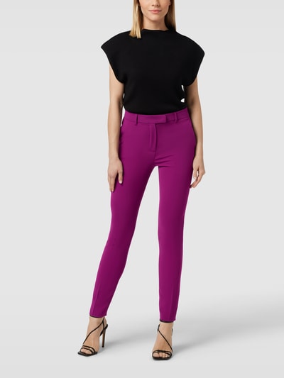 Max Mara Studio Stoffen broek met persplooien, model 'JERTA' in helder ...
