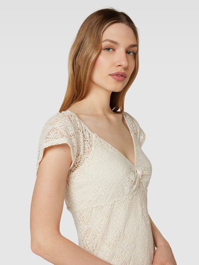 Vero Moda Mini-jurk met knoopdetail, model 'MAYA' in beige online kopen ...