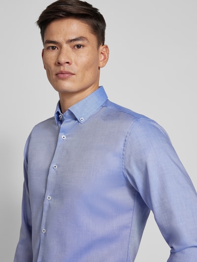 ETERNA Slim Fit Business-Hemd mit Button-Down-Kragen (royal) online kaufen