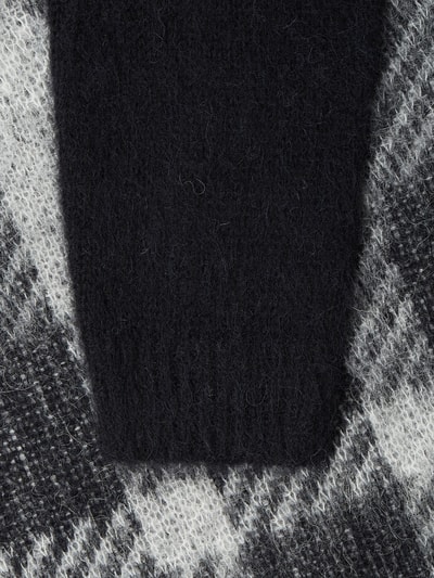 BE EDGY Pullover mit Karomuster Modell 'Be Caron' (black) online kaufen