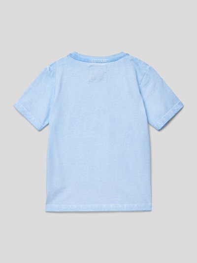 Basefield T-Shirt mit Label-Patch (blau) online kaufen