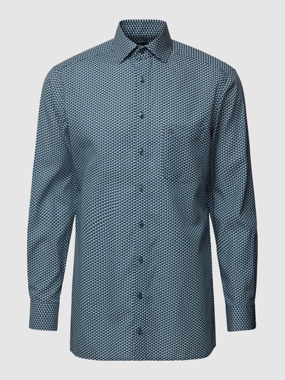 OLYMP Modern Fit Business-Hemd mit Allover-Muster Modell 'Global ...