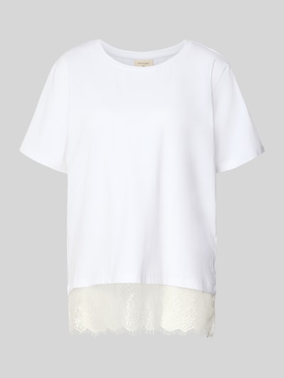 FREE/QUENT T-shirt met kant model 'SURE' in wit online kopen | P&C