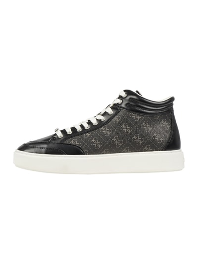 Guess High Top Sneaker mit Logo-Muster (anthrazit) online kaufen