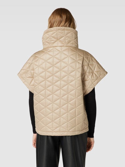 Copenhagen Muse Steppweste mit Reißverschluss Modell 'NET-CAPE' (khaki ...