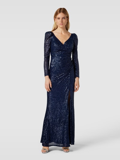 TROYDEN COLLECTION Abendkleid mit Paillettenbesatz (marine) online kaufen