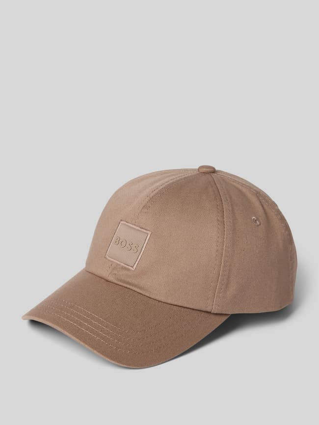 BOSS Cap mit Label-Patch Modell 'Derrel' (sand) online kaufen