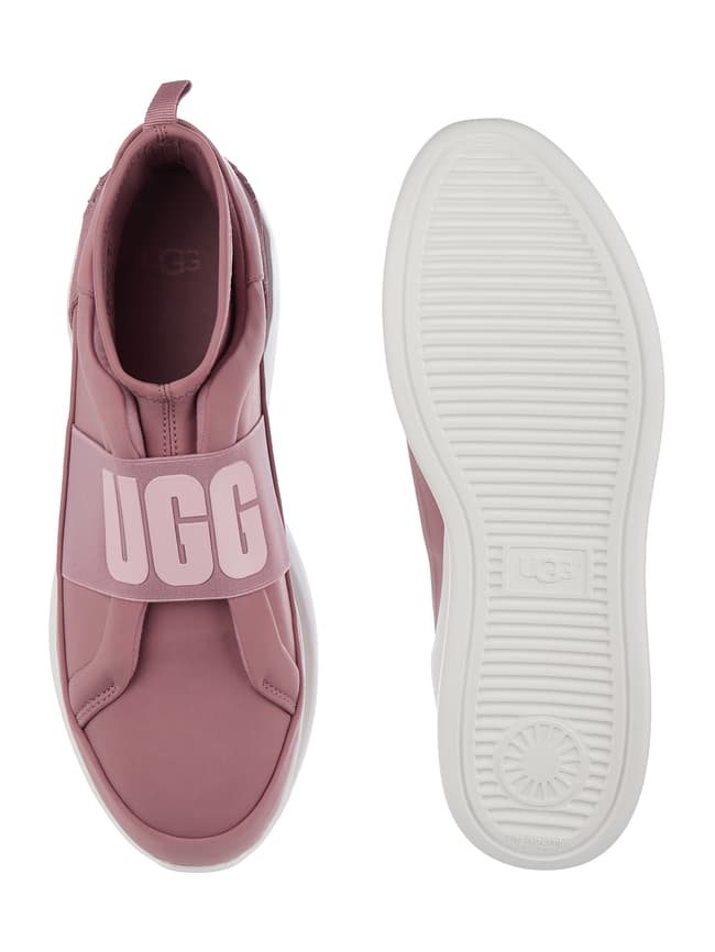 UGG Sock Sneaker Neutra aus Textil und Veloursleder pink online kaufen