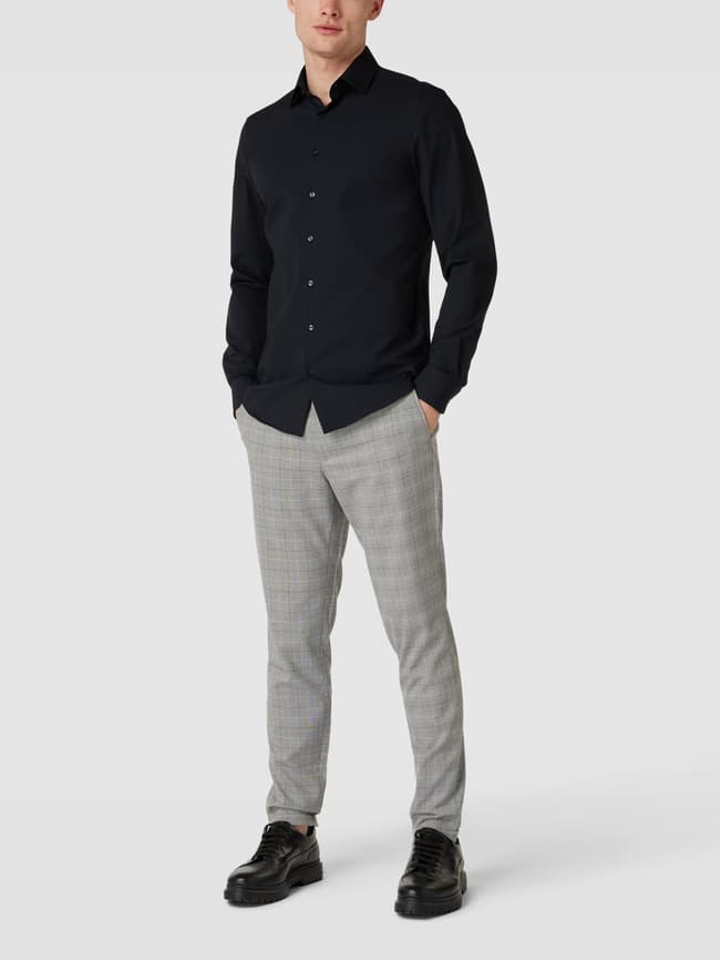 Matinique Chino mit Glencheck-Muster Modell 'MAliam Pant' (hellgrau ...