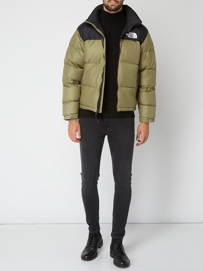 The north face nuptse olive store