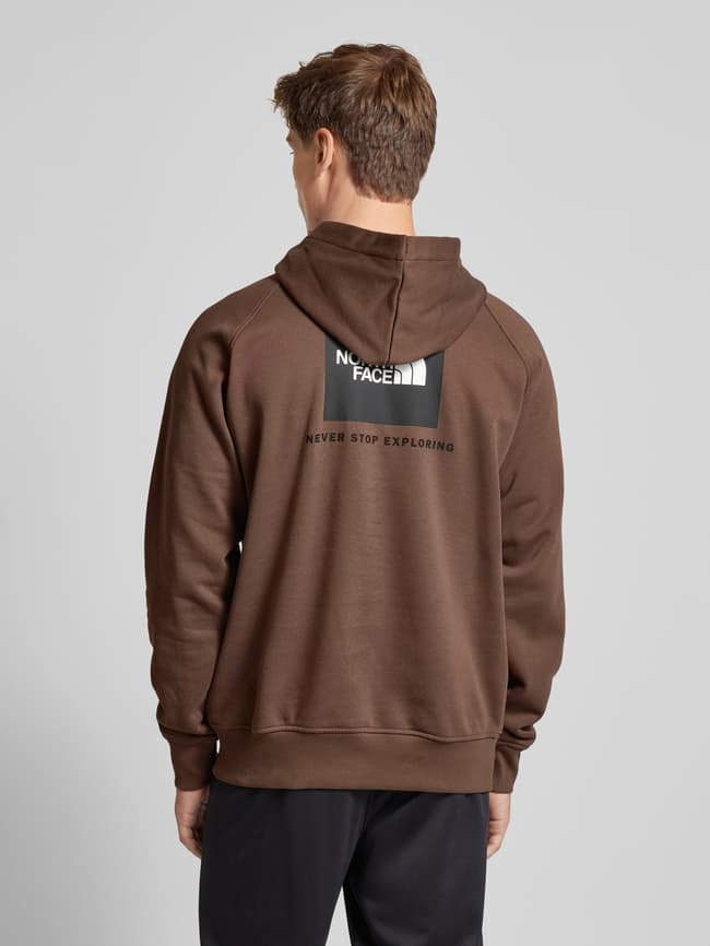 The North Face Hoodie mit Label Stitching Modell RAGLAN REDBOX dunkelbraun online kaufen