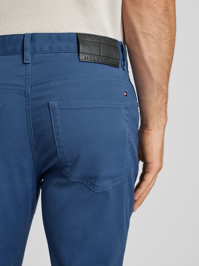 Tommy Hilfiger Chino mit Eingrifftaschen blau online kaufen