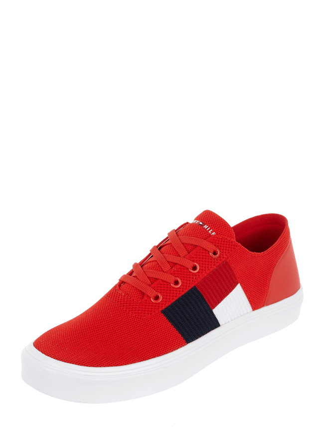 Tommy hilfiger red sneakers store