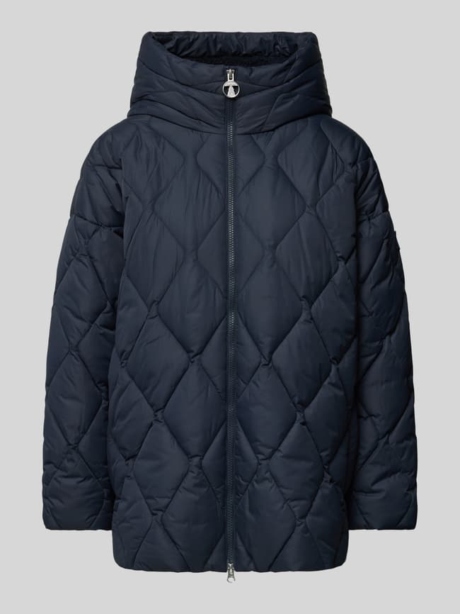 Barbour Steppjacke mit Kapuze Modell Aster marine online kaufen