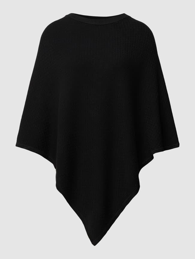 s.Oliver RED LABEL Poncho mit Strukturmuster (black) online kaufen