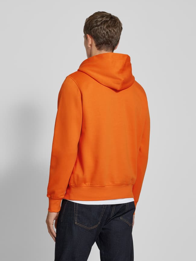 Tommy Hilfiger Hoodie mit Label Print orange online kaufen