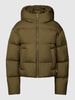 Marc O'Polo Donsjack met vulling van dons en veren en een capuchon in kaki online kopen | P&C