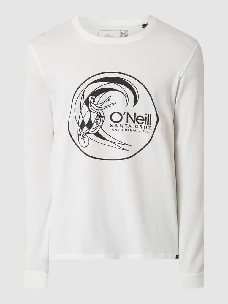 ONeill Regular Fit Longsleeve mit Logo (weiß) online kaufen