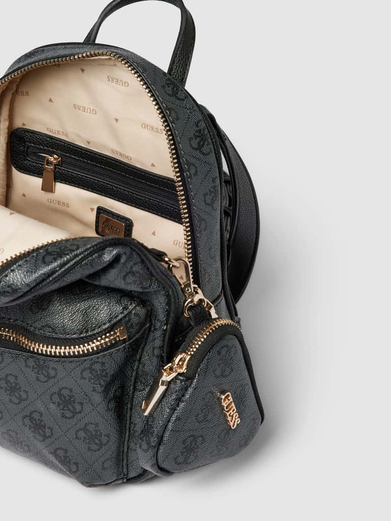 Guess Rugzak met all-over motief in zwart online kopen | P&C