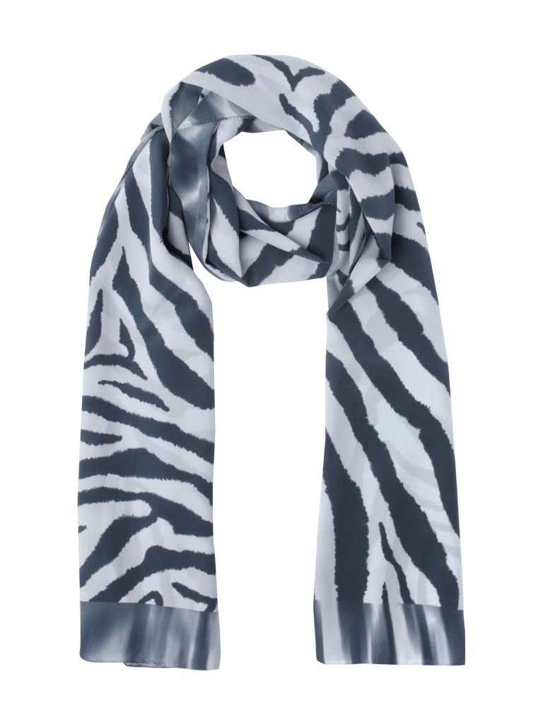 Marc Cain Seidenschal mit Zebra-Muster (flieder) online kaufen