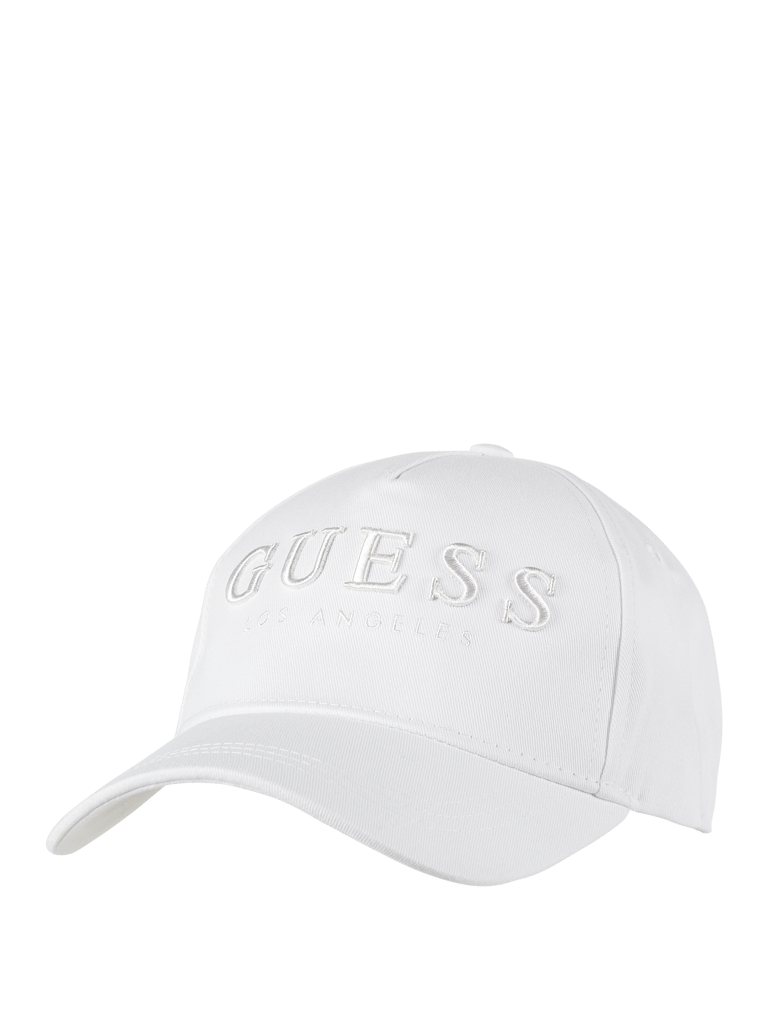 Guess Baseballcap met geborduurd logo in offwhite online kopen | P&C