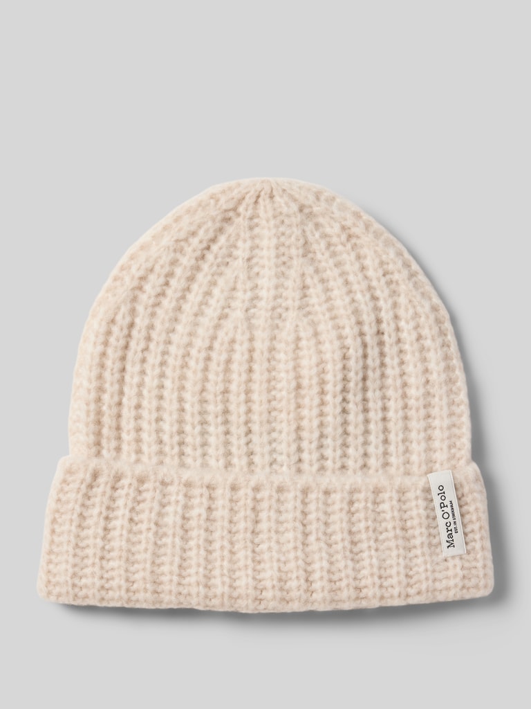 Marc O'Polo Muts van wolmix met omslag in offwhite online kopen | P&C