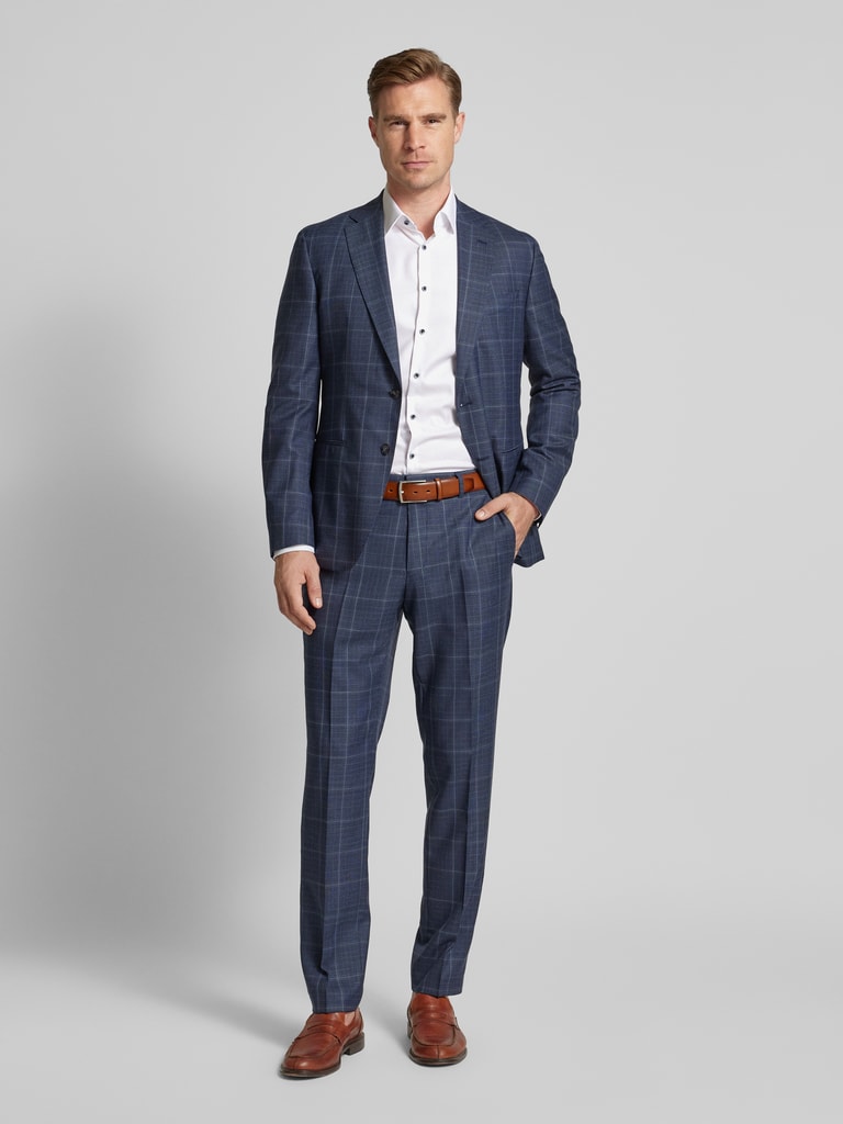 Jake*s Regular Fit Business-Hemd aus Two Ply mit Kentkragen (weiss ...