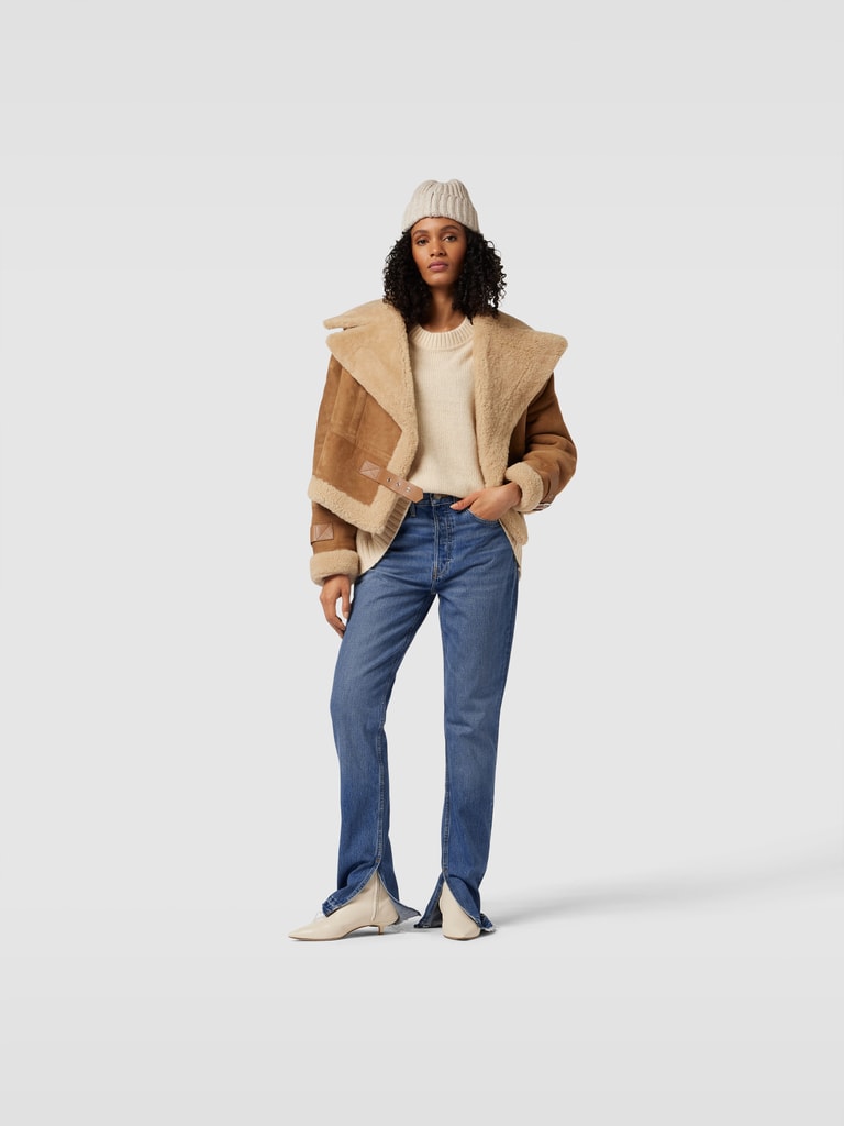 RE/DONE High Rise Bootcut Jeans aus Baumwolle (jeansblau) online kaufen