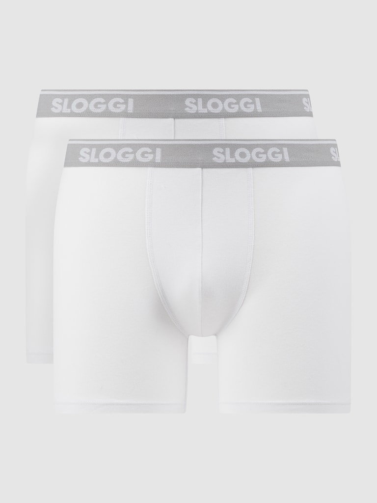 Sloggi Trunks mit Stretch-Anteil im 2er-Pack (weiss) online kaufen