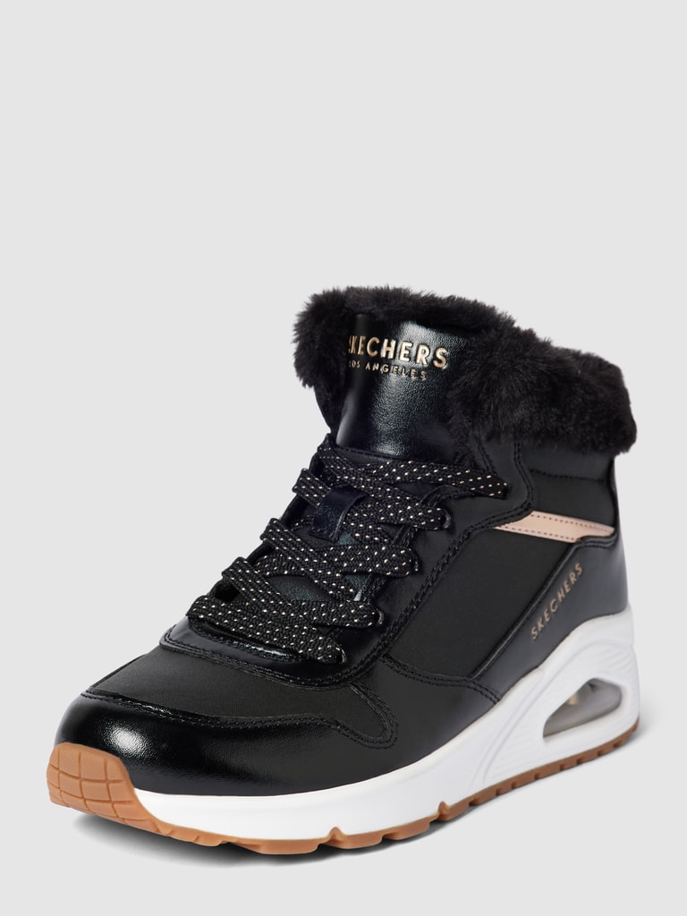 SKECHERS High Top Sneaker mit Label-Details Modell 'UNO - COZY ON AIR ...
