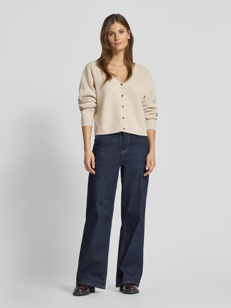 MSCH Copenhagen Cardigan mit V-Ausschnitt Modell 'Klaka' (beige) online ...