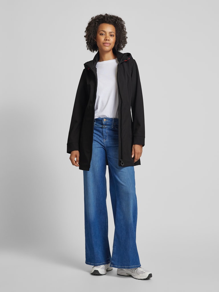 Wellensteyn Shaped fit functioneel jack met tweewegsritssluiting, model 'AIRLIGHT' in zwart ...