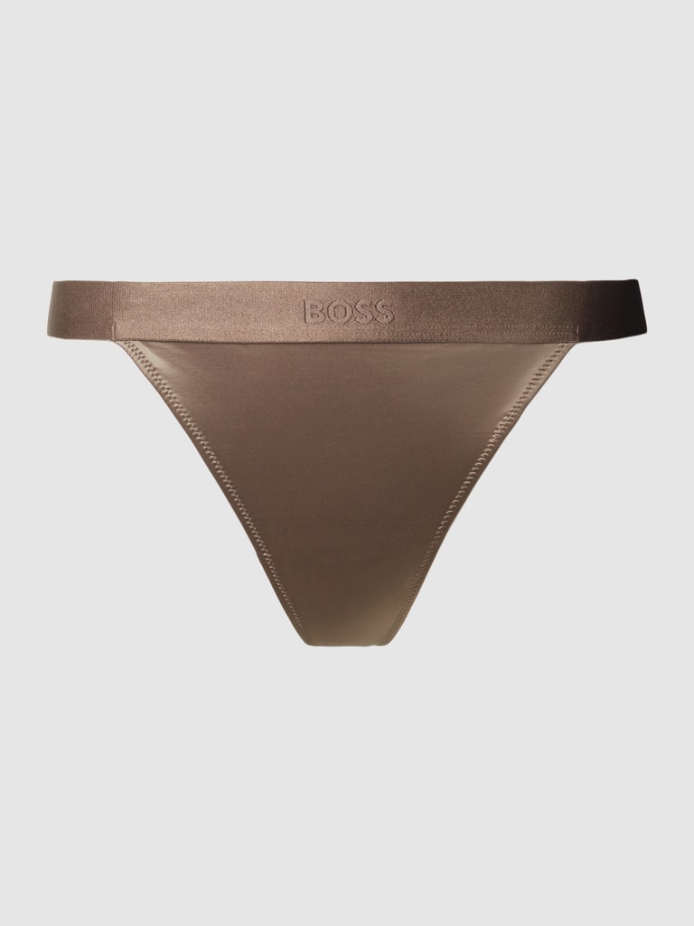 BOSS String mit elastischem Label-Bund Modell 'SELECT' (oliv) online kaufen