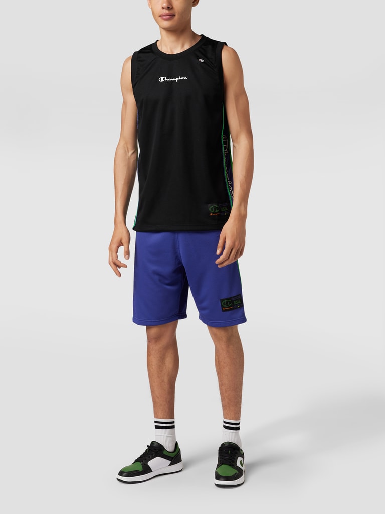 Kup online CHAMPION Top z nadrukiem z logo (czarny)