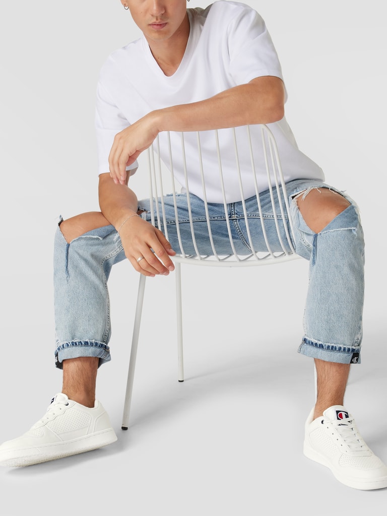 CHAMPION Sneaker mit Label-Stitching Modell 'CHICAGO' (weiss) online kaufen