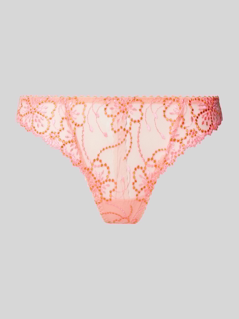 Marie Jo String mit Spitzenbesatz Modell 'Jane' (apricot) online kaufen