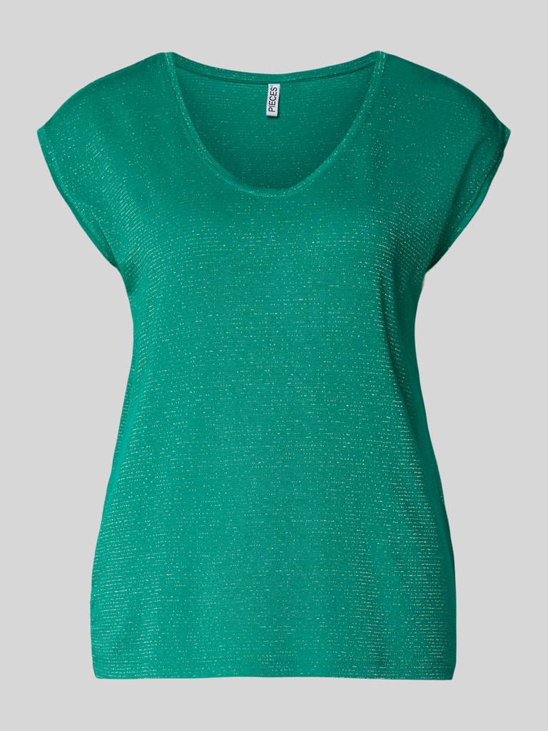 Pieces Regular Fit Shirt aus Viskose-Mix Modell 'BILLO' (gruen) online ...