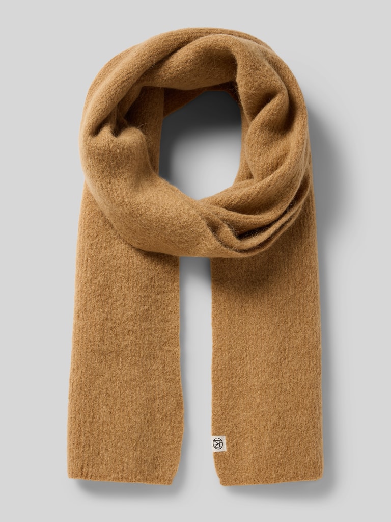 MSCH Copenhagen Schal mit Label-Detail Modell 'Hope' (camel) online kaufen