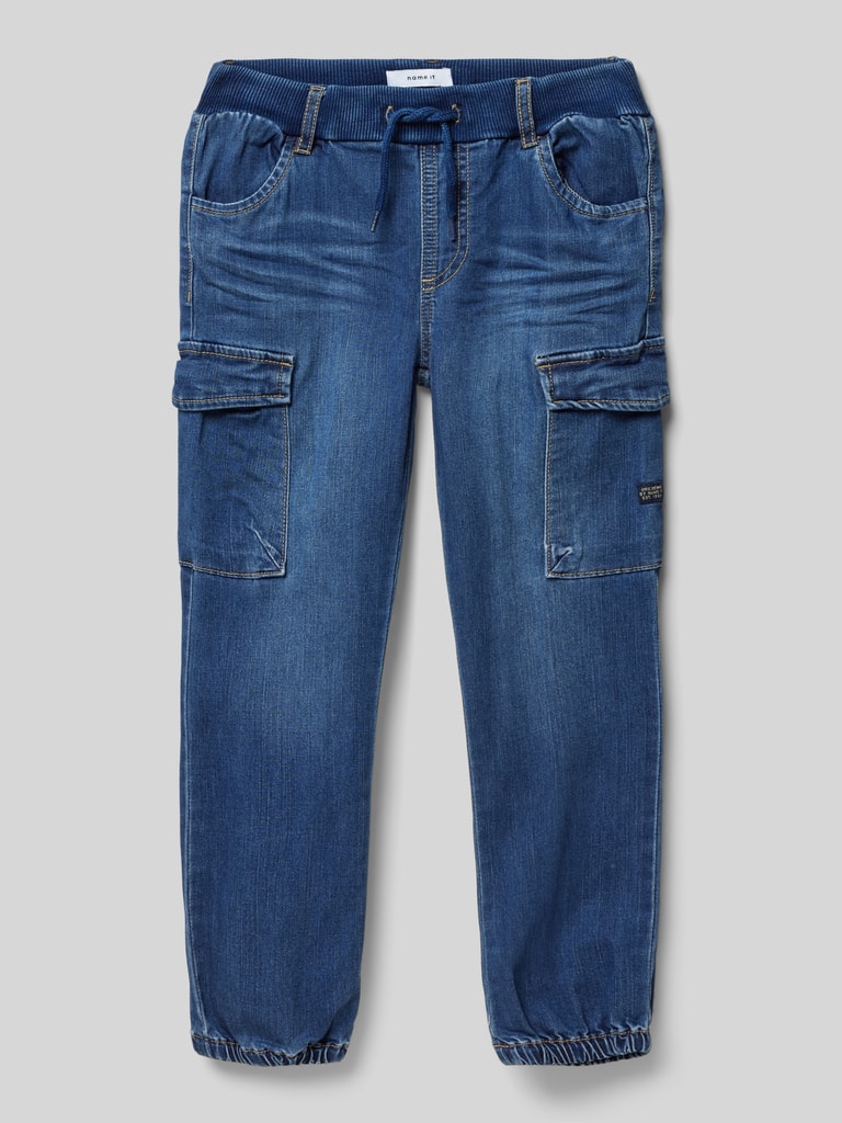 Name It Baggy Fit Cargojeans mit elastischen Abschlüssen Modell 'BEN ...