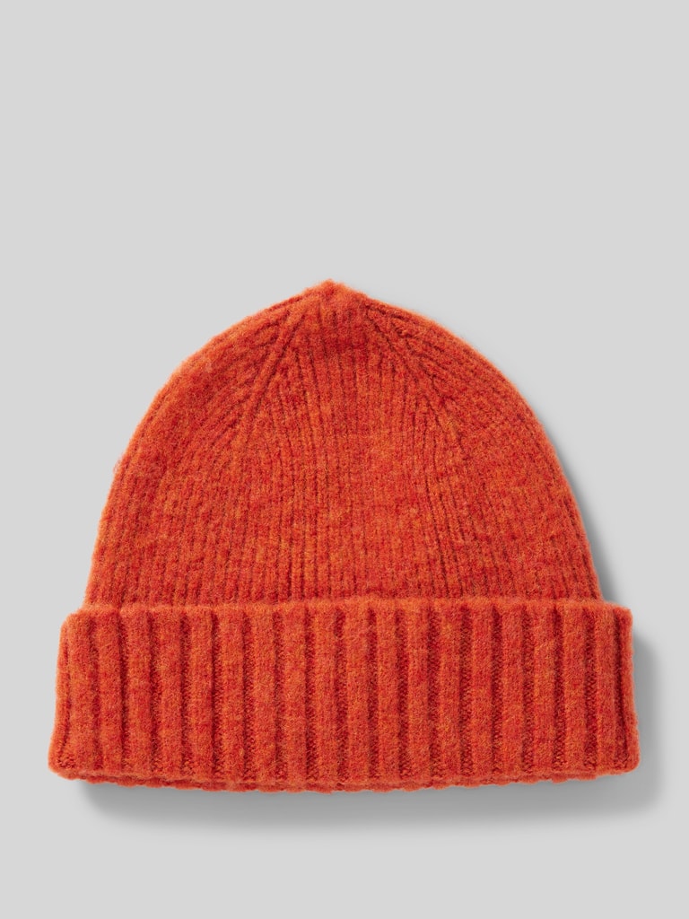 HOWLIN Muts van lamswol, model 'KING JAMMY' in oranje online kopen | P&C