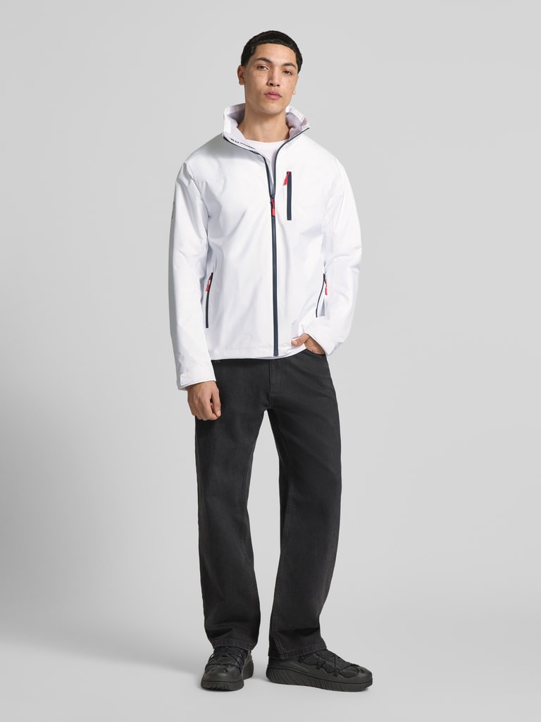 Helly Hansen Midlayer jack met opstaande kraag model 'CREW' in wit ...