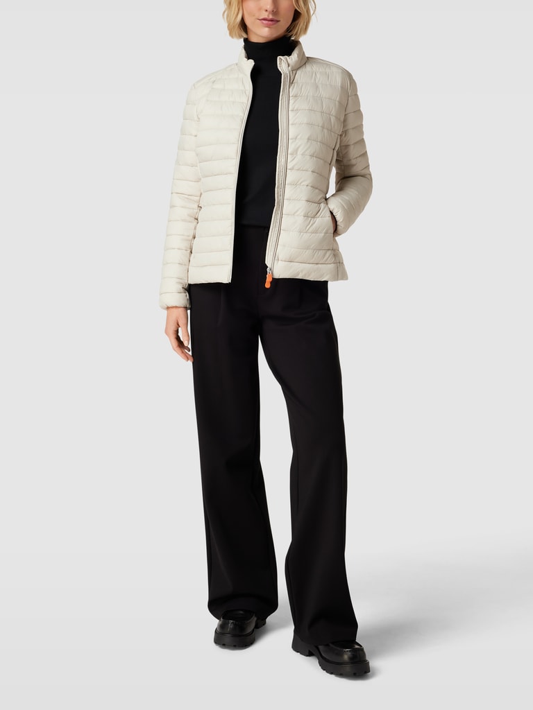 SAVE THE DUCK Steppjacke mit Label-Patch Modell 'AURA' (beige) online ...