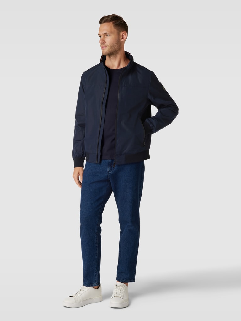 Tom Tailor Jacke mit Reißverschlusstaschen (dunkelblau) online kaufen