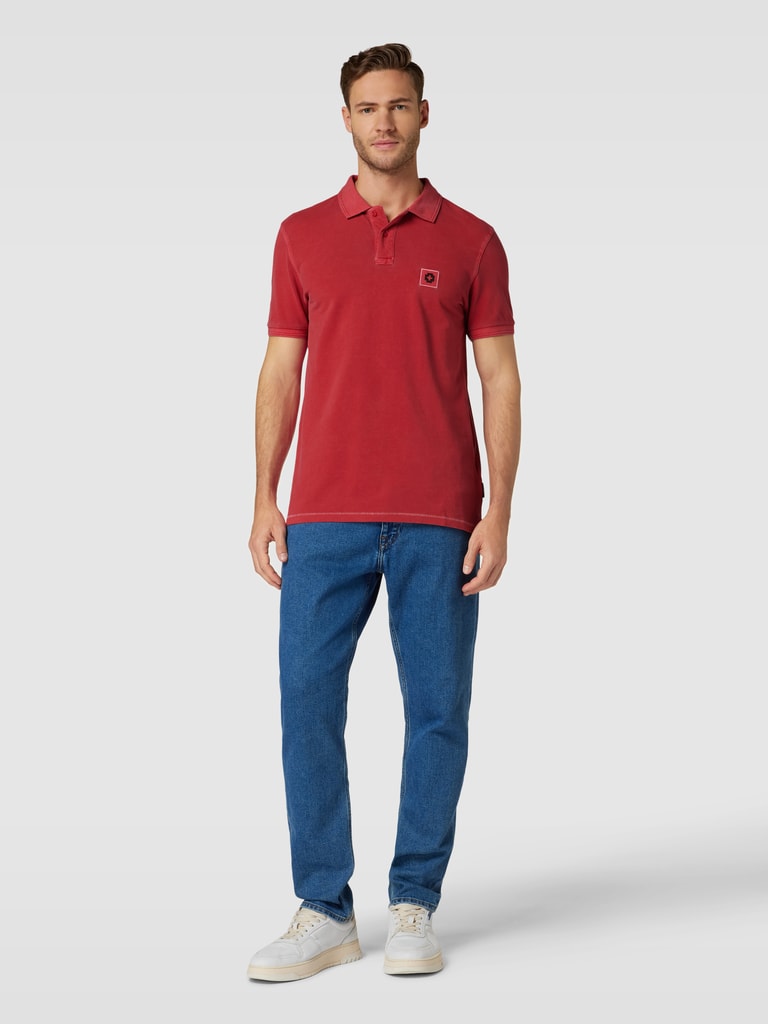 Strellson Poloshirt in unifarbenem Design Modell 'Phillip' (rot) online ...